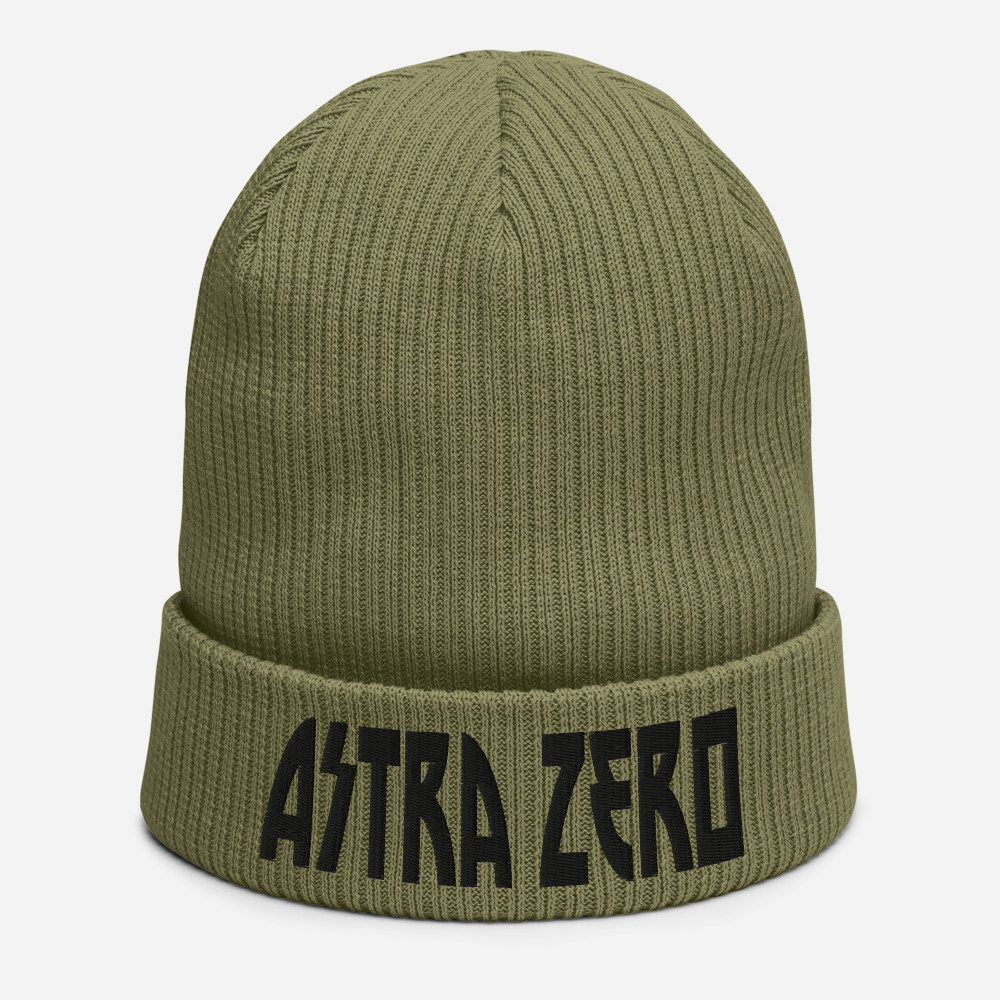 ASTRA ZERO – Organic ribbed beanie | Astra Zero
